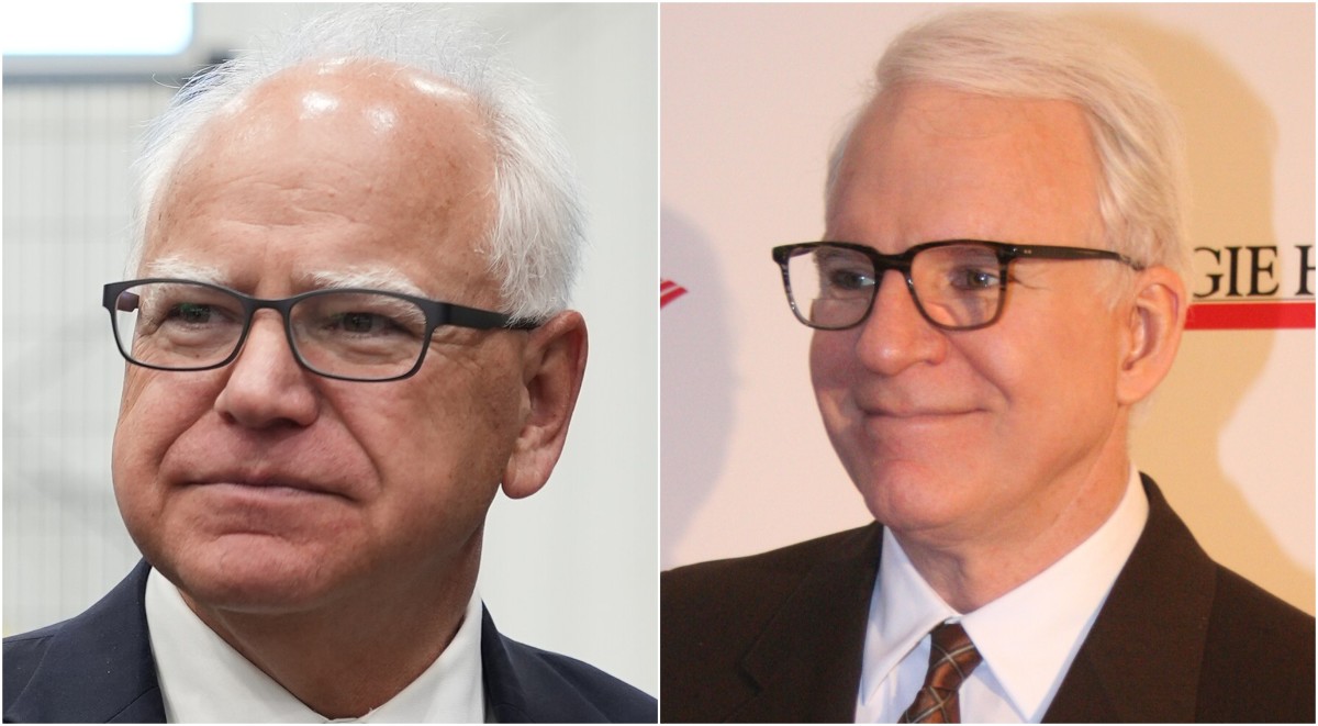 Steve Martin declines to play Tim Walz on 'Saturday Night Live' - Bring ...