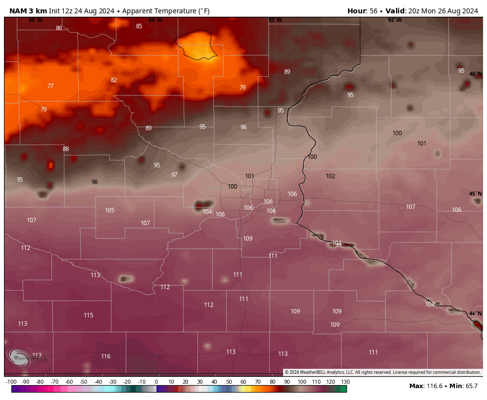 Here's how hot it'll feel at the Minnesota State Fair Saturday-Monday ...