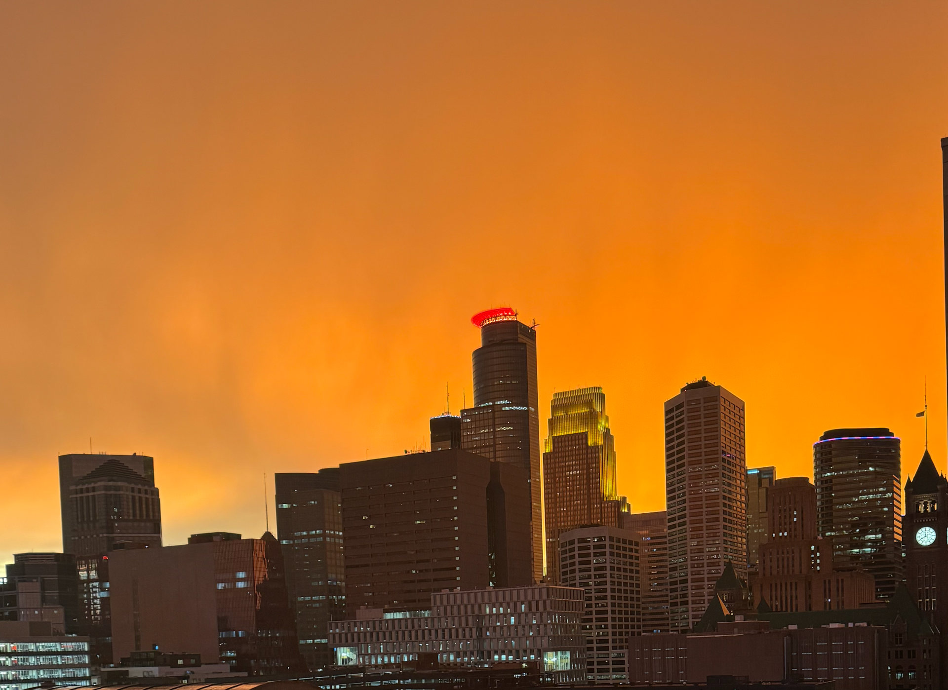 What was with the eerie, orange sky after severe storms blasted Twin ...
