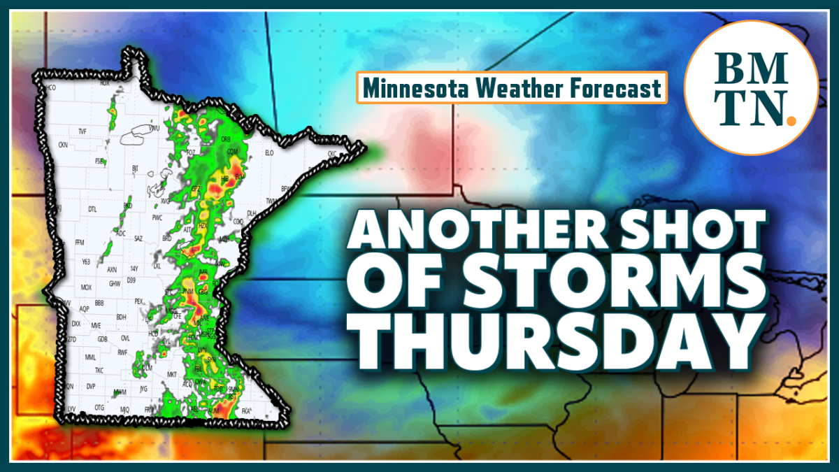 Cooler weather on the way and another shot of storms Thursday - Bring ...
