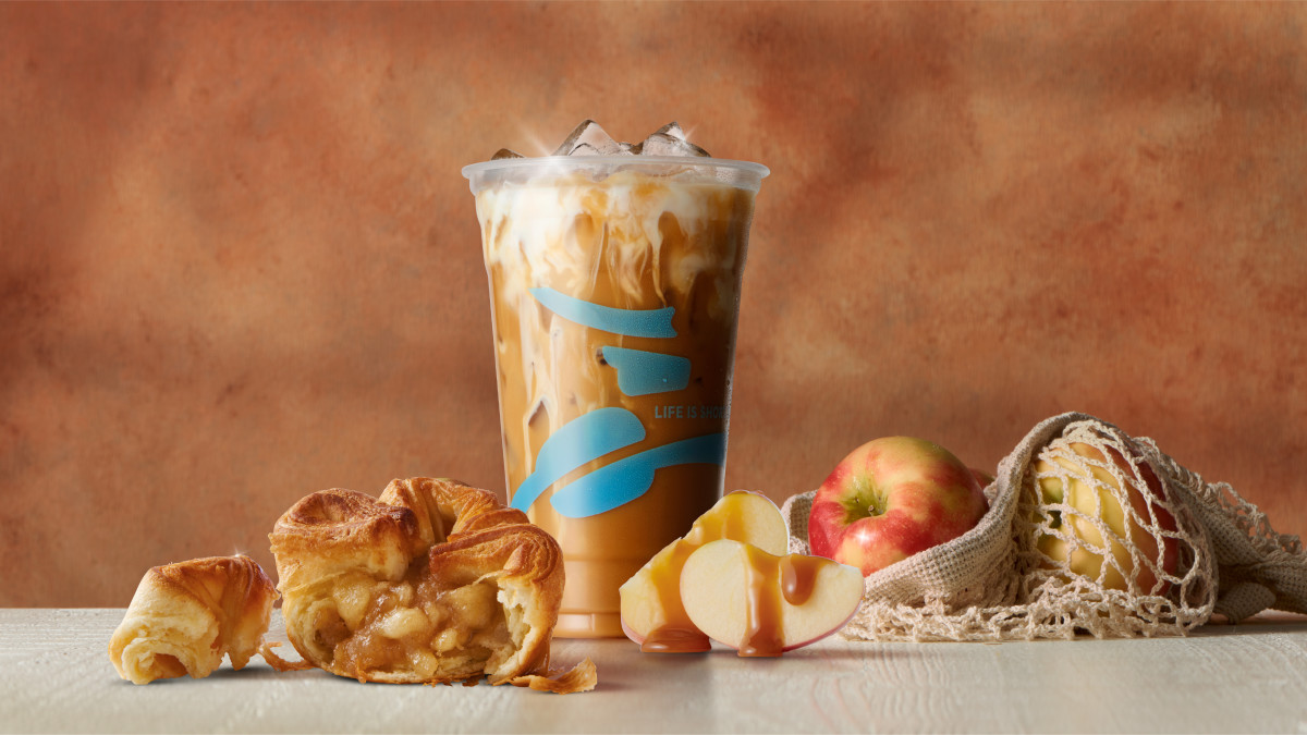 Caribou Coffee's new drinks are loaded with Honeycrisp apples ...