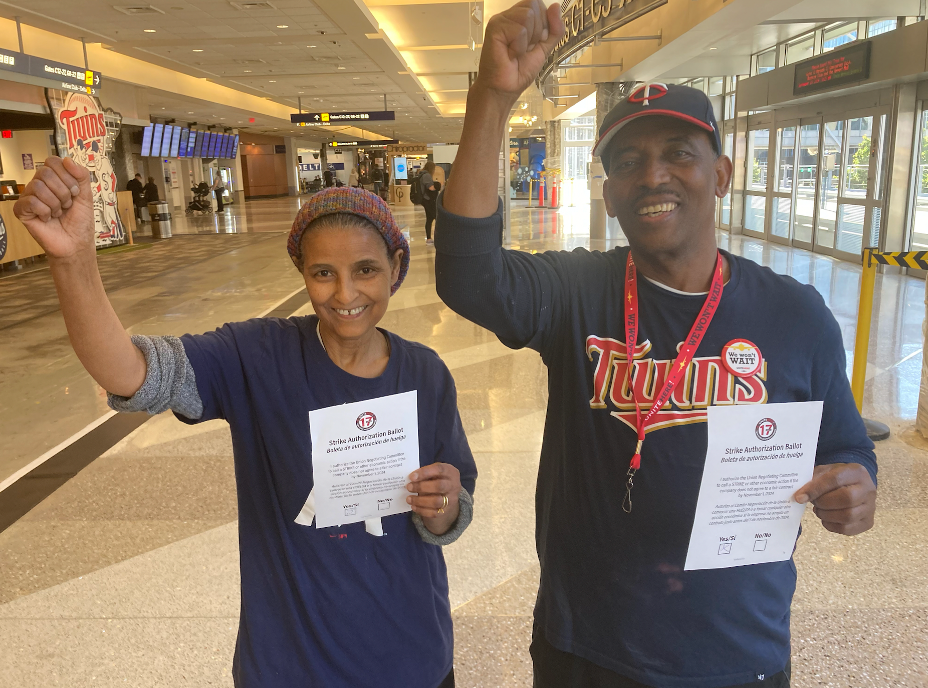 MSP Airport concession workers vote to authorize strike - Bring Me The News