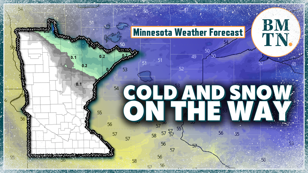 Cold and snow on the way to Minnesota, but drought worsening - Bring Me ...