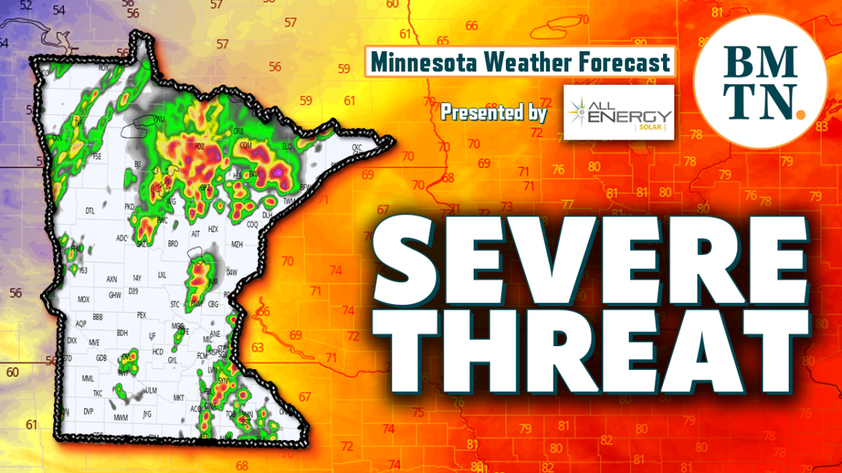Minnesota weather forecast: Where severe storms could hit - Bring Me ... Minnesota weather forecast: Where severe storms could hit - Bring Me ...