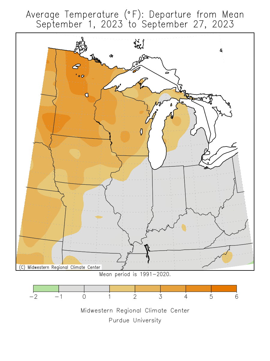 You just lived through the hottest September ever recorded in Minnesota ...
