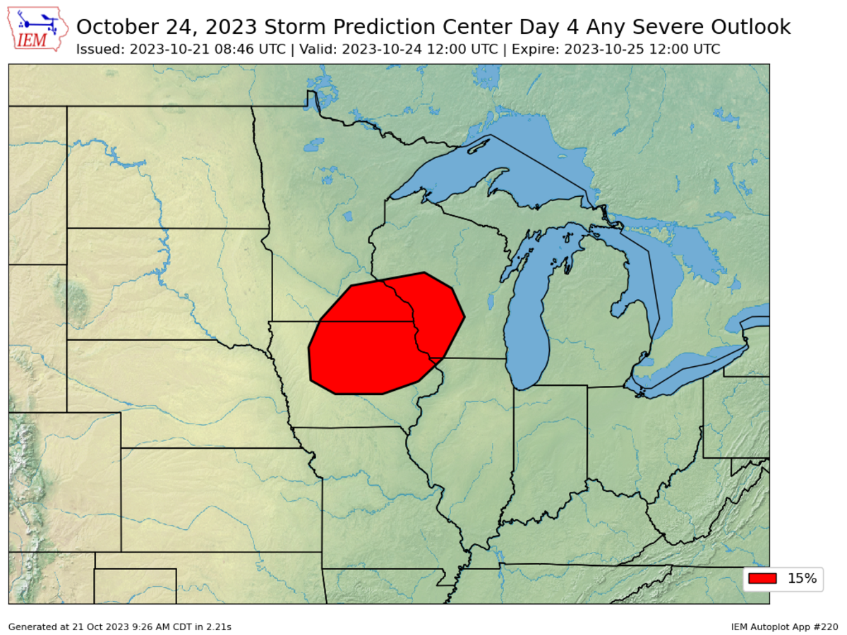 NWS eying Minnesota, Wisconsin, Iowa for severe storms Tuesday - Bring ...