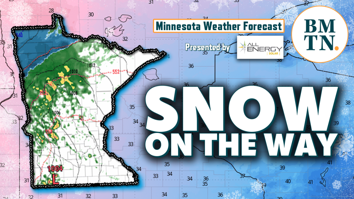 Minnesota weather forecast: More rain overnight, snow on the way ...