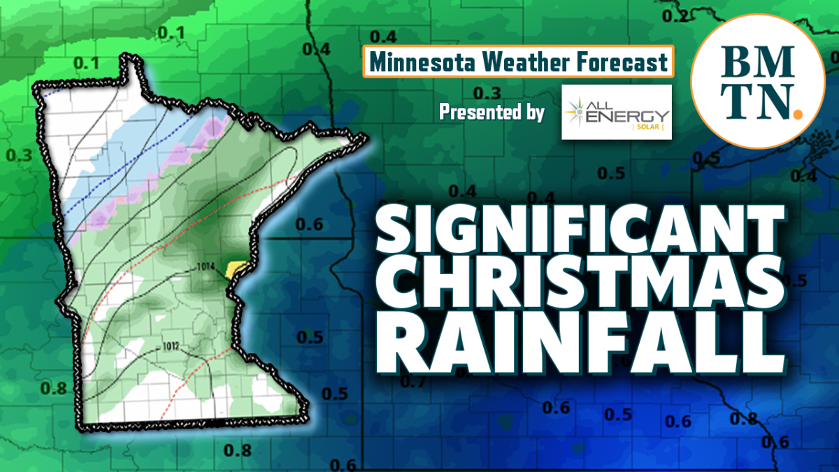 Minnesota weather forecast: Shaping up for significant Christmas ...