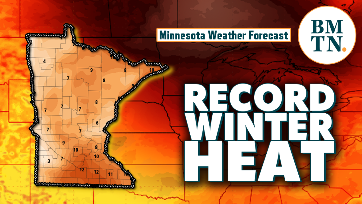 Minnesota Weather Forecast Two Minor Systems This Week Before Record