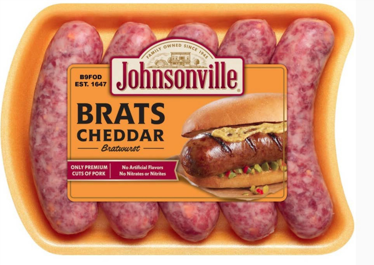 Johnsonville cheddar brats sold in Minnesota recalled after plastic ...