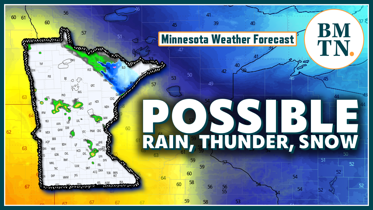 Watching for weekend warming with rain, thunder, snow possible in ...
