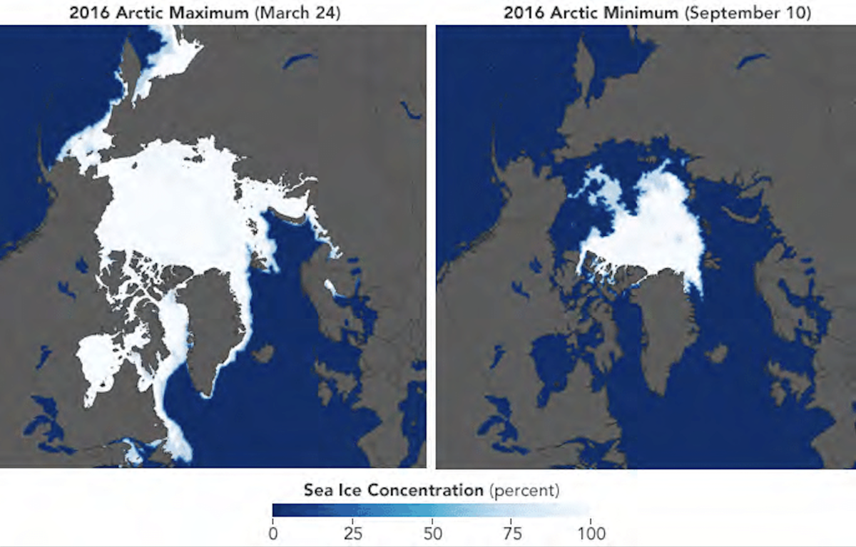 Arctic sea ice hits record low maximum: Why it matters for Minnesota ...