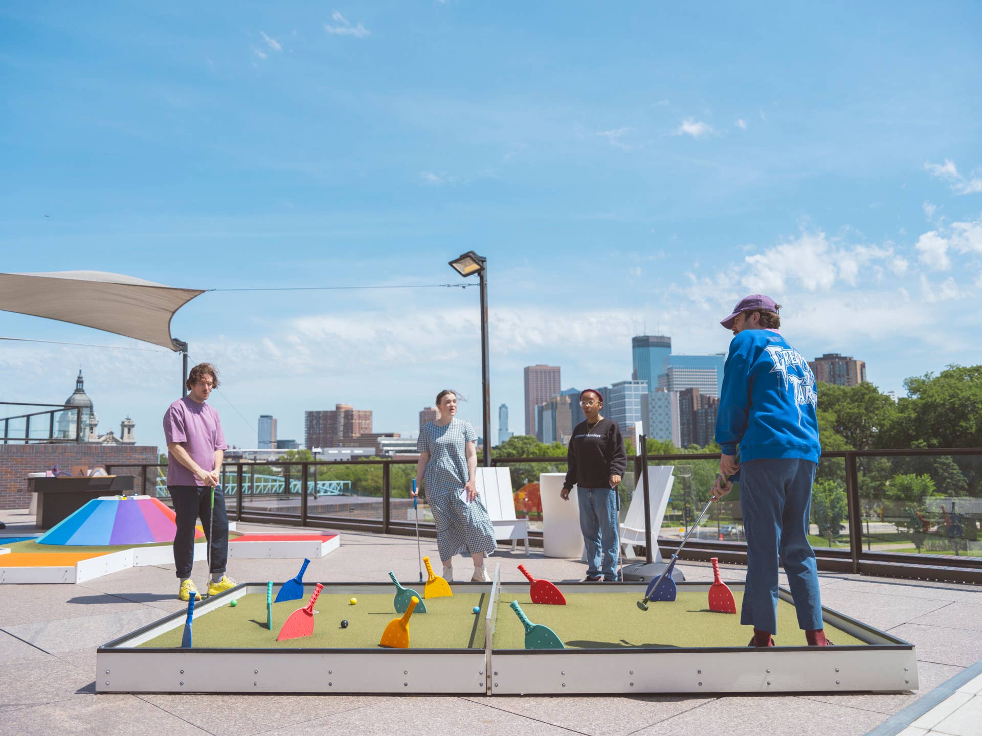 Skyline Mini Golf is back on the Walker rooftop in May - Bring Me The News