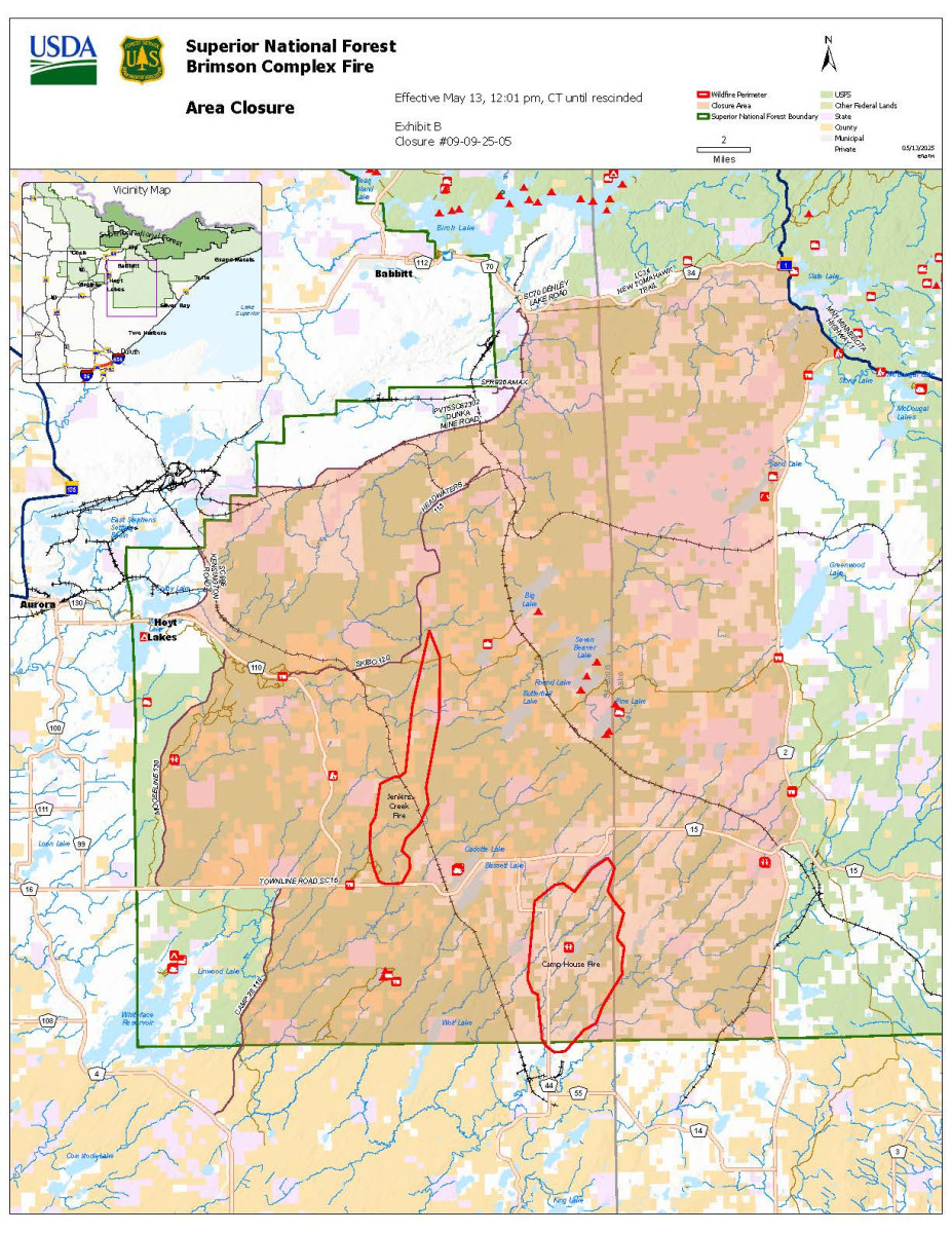 LIVE: Updates on Minnesota wildfires as Camp House Fire roars to 12,000 ...