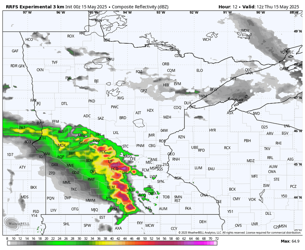 'Be ready to respond': Tornadoes, very large hail possible in Minnesota ...