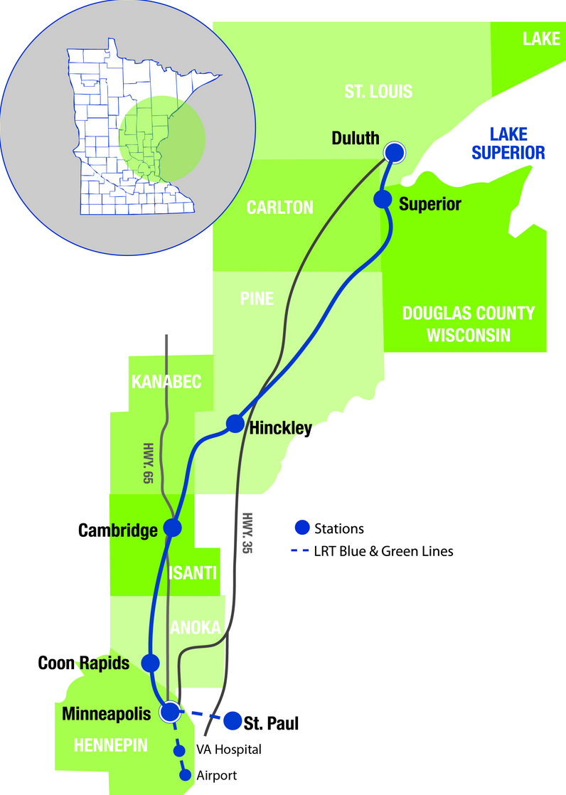 State lawmakers defund proposed Twin Cities-Duluth rail project - Bring ...
