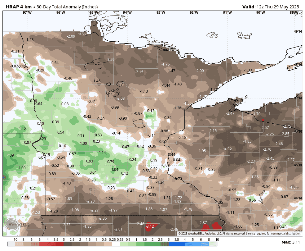 Spring ended up hotter and wetter than normal in Minnesota - Bring Me ...