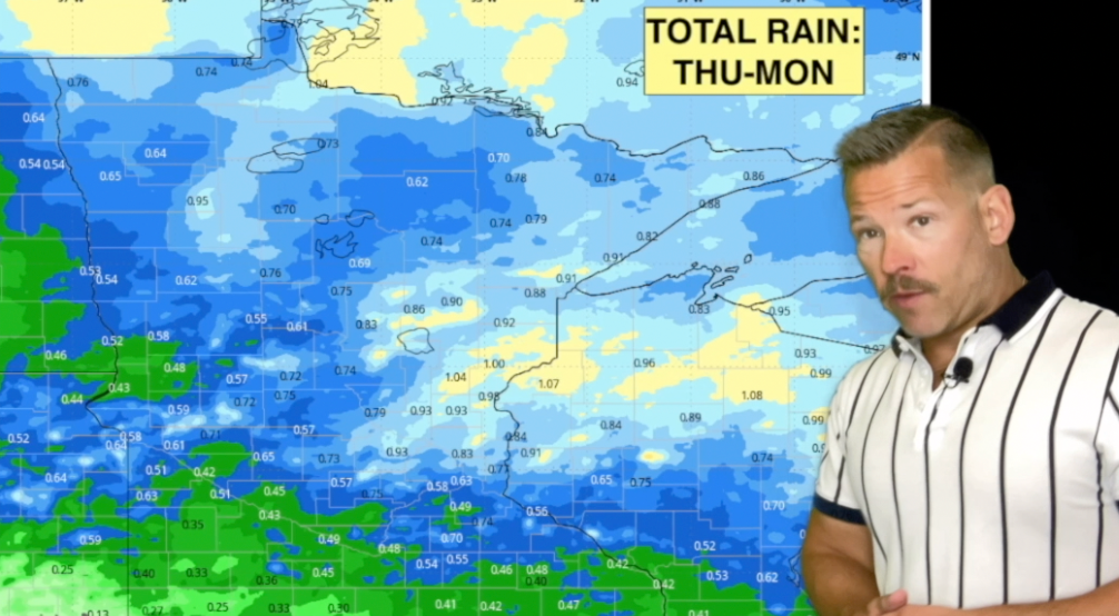 Minnesota weather: Rain chances through Sunday, then summer heat ...