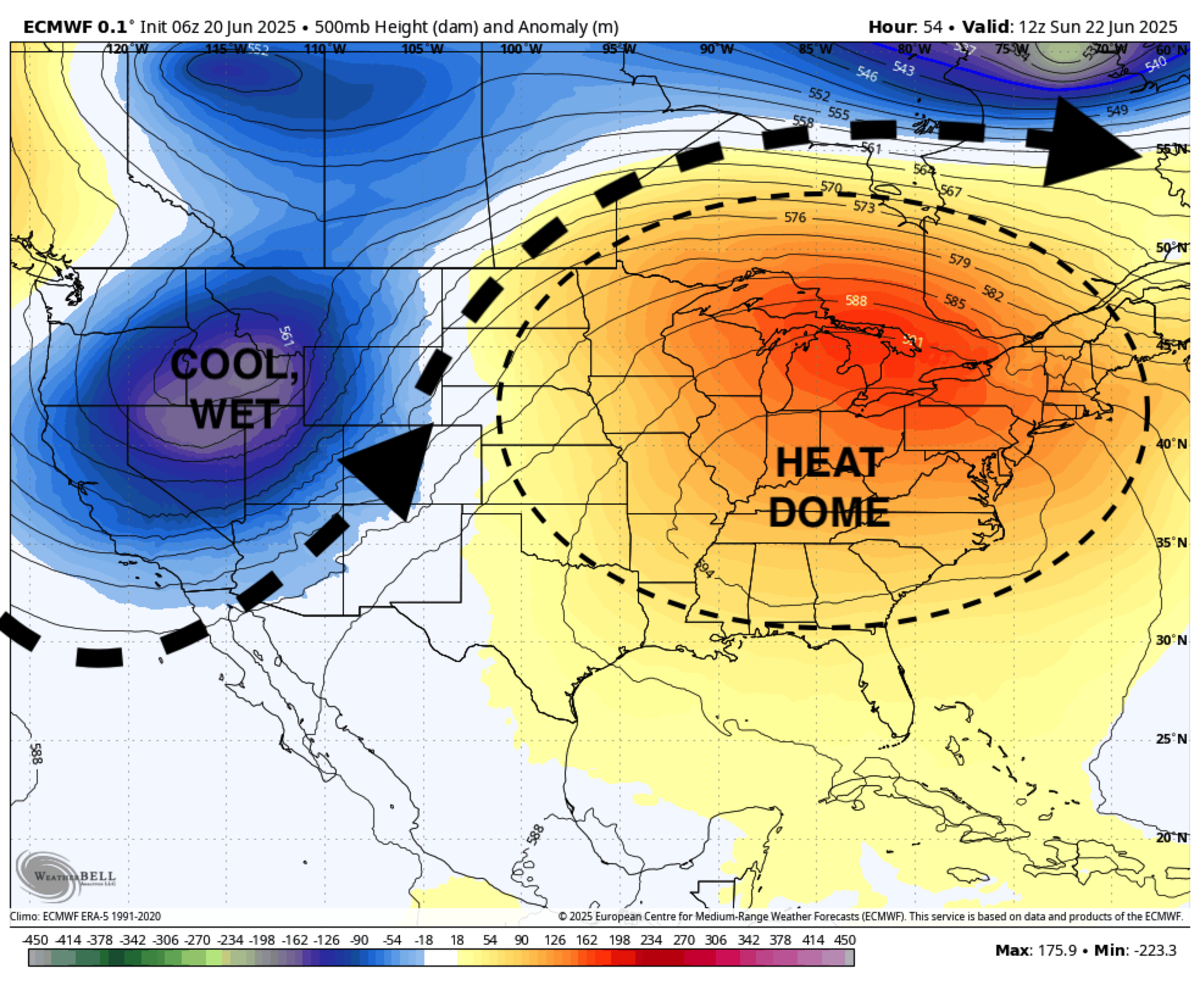 Sven Sundgaard: Brief but unusual June heat wave set to sizzle Minnesota - Bring Me The News