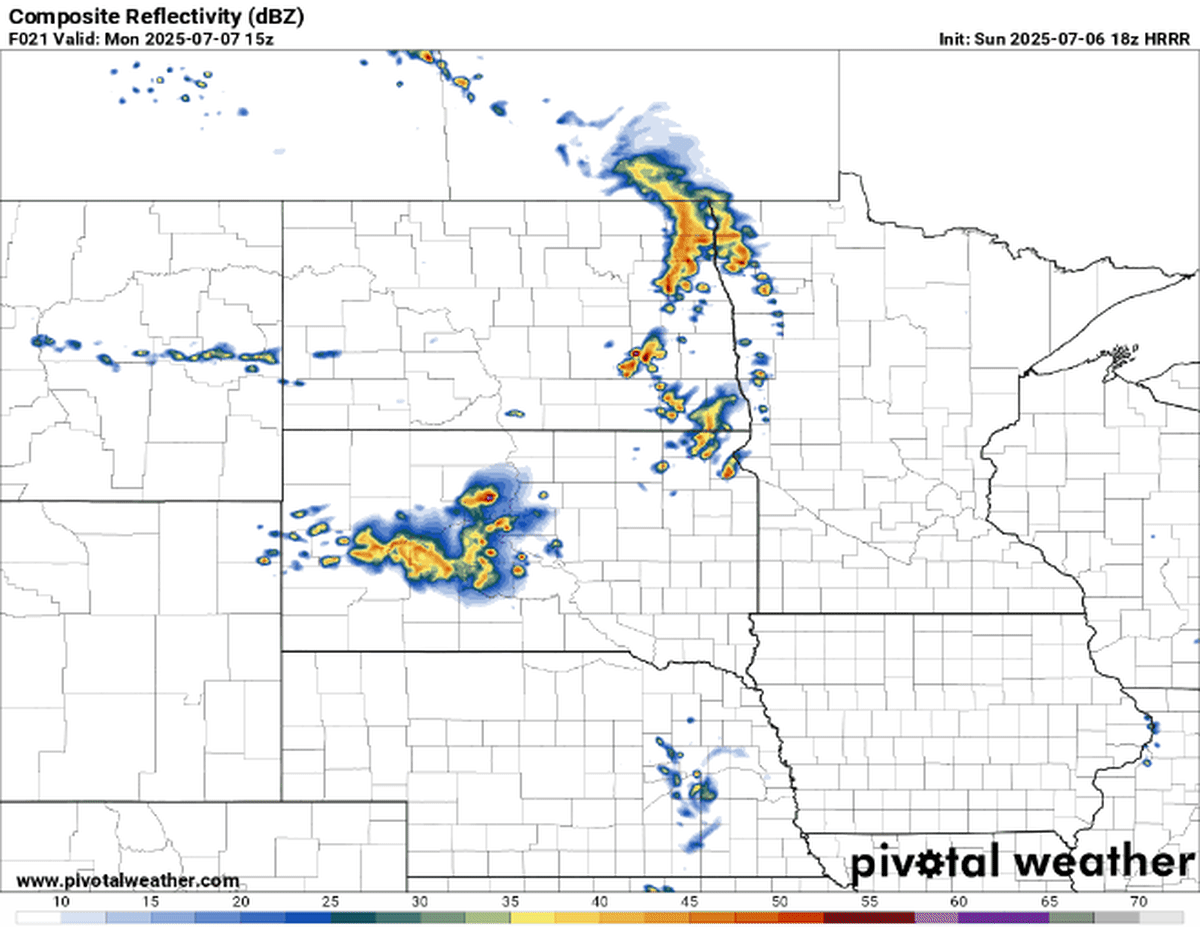 Will Monday’s storms hold together by the time they reach the Twin ...