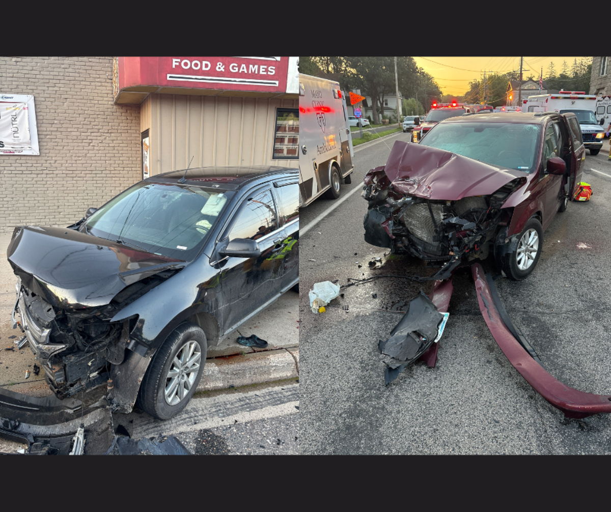 Head-on crash injures 2 in Stearns County - Bring Me The News