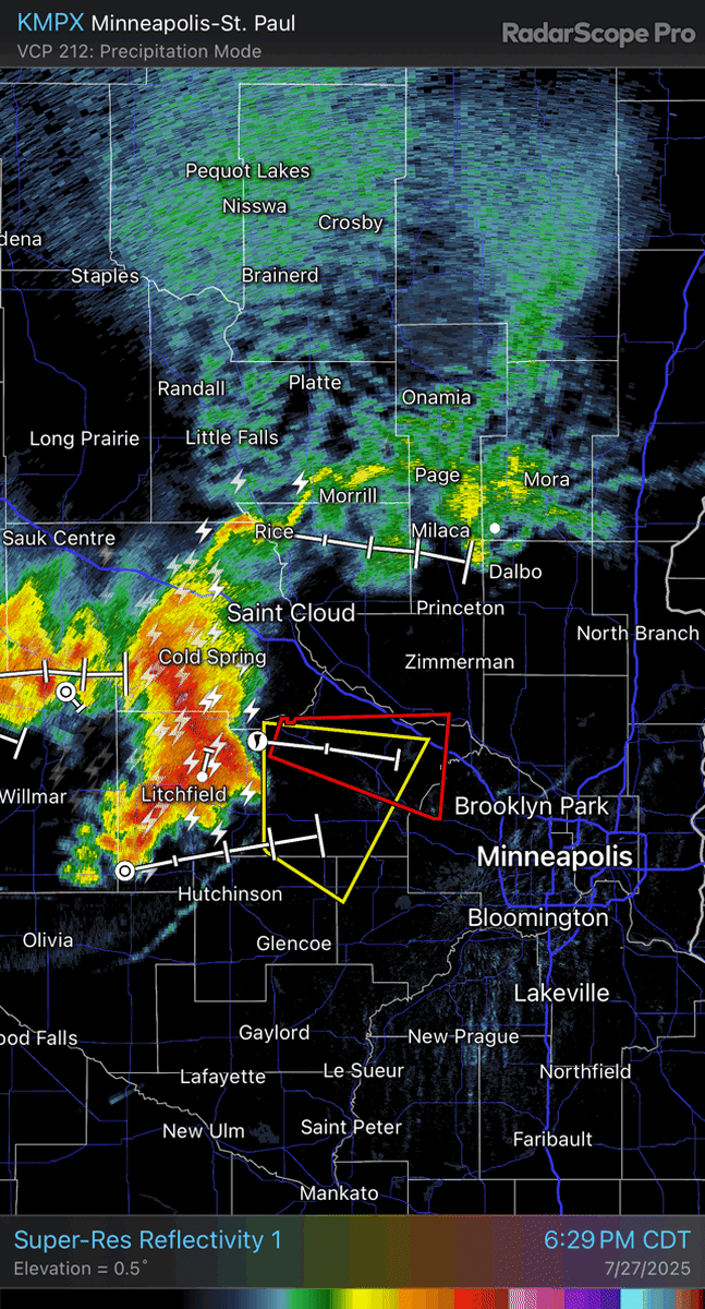 Severe thunderstorm: Storms explode, causing power outages in Twin ...