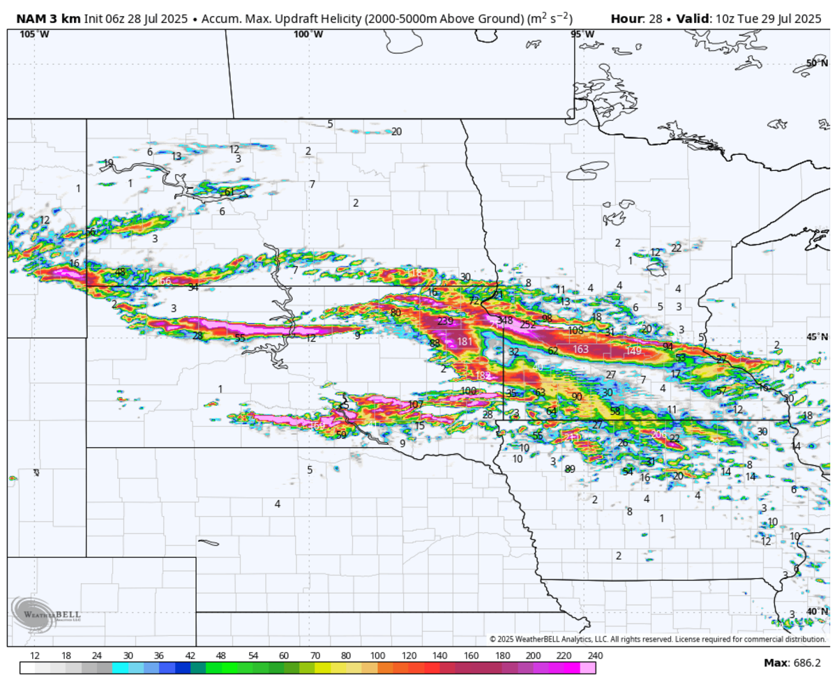 Minnesota derecho threat: 100 mph winds, widespread damage possible ...