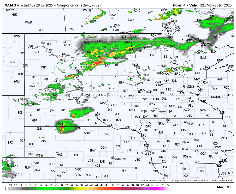 Derecho live: Severe thunderstorm watch in Twin Cities, central ...