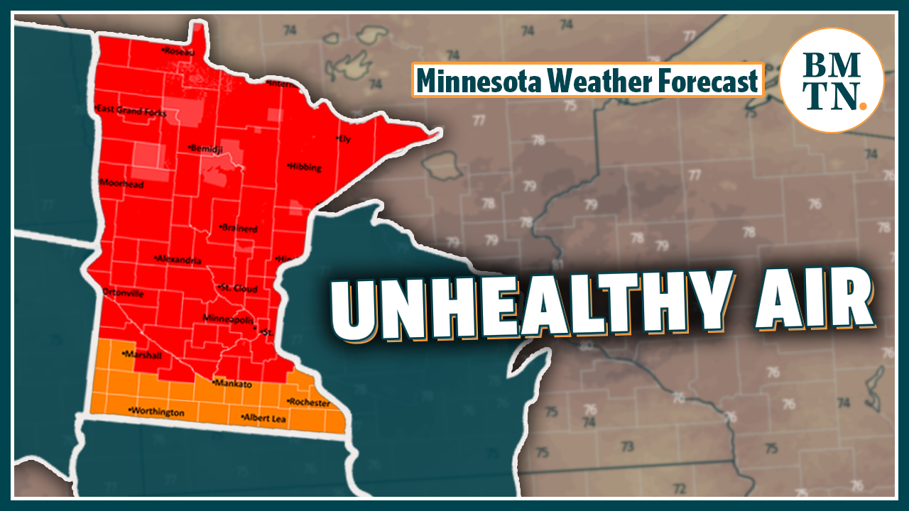 Canadian wildfire smoke to linger in Minnesota through Saturday - Bring ...