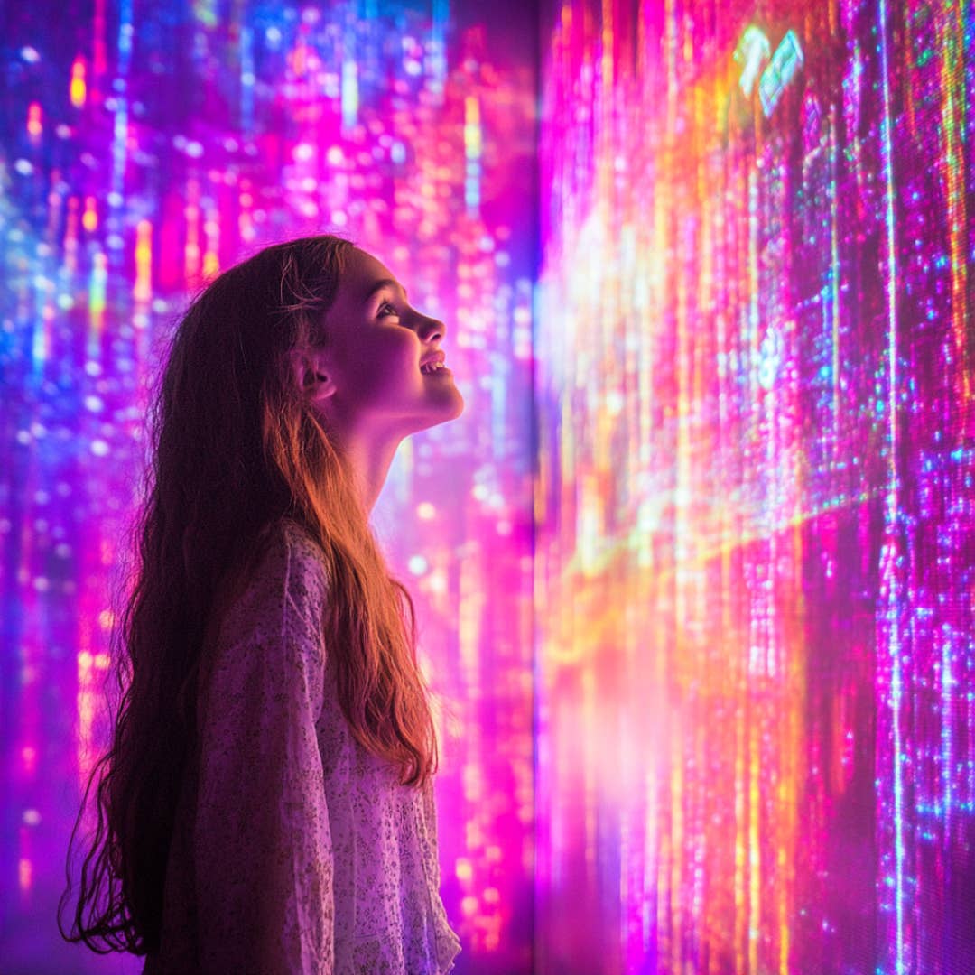 An interactive, Instagram-ready light experience will make its world ...