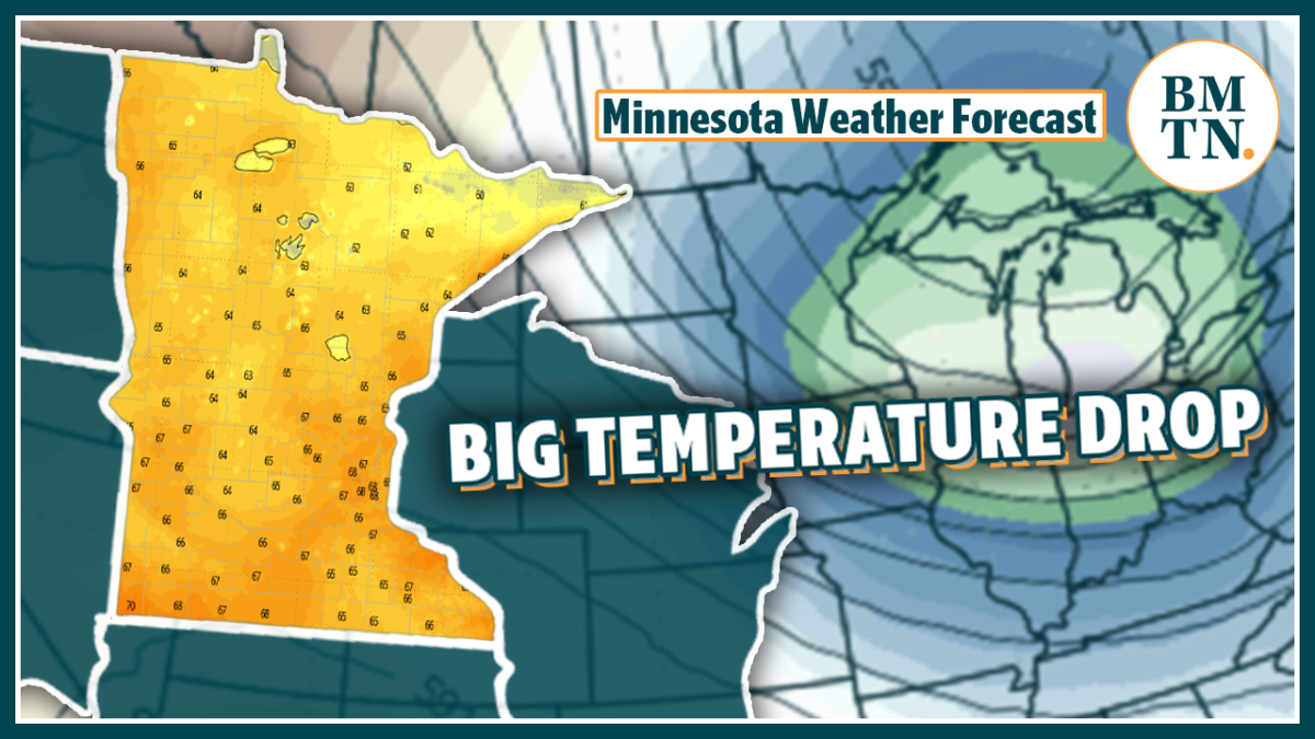 Big temperature drops on the way for Minnesota - Bring Me The News