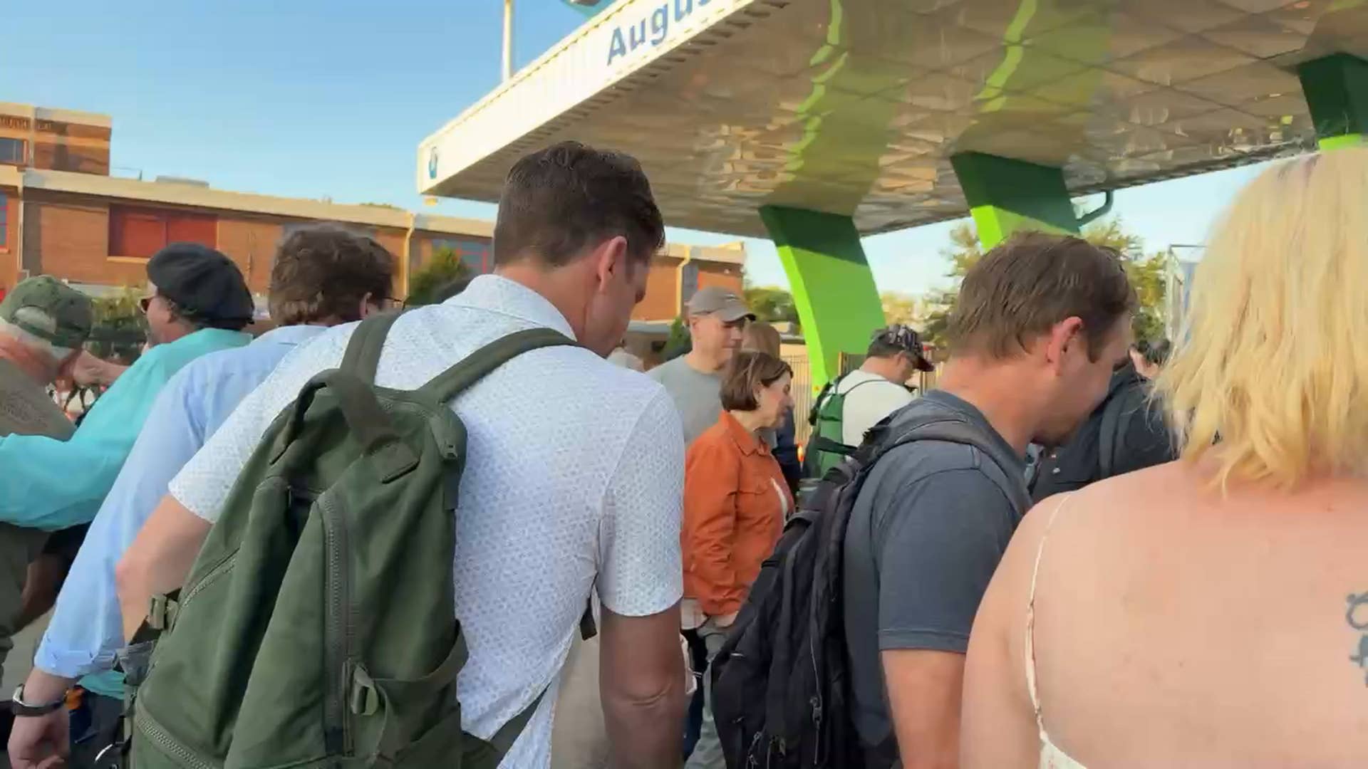 Gov. Tim Walz greets visitors outside Minnesota State Fair - Bring Me ...