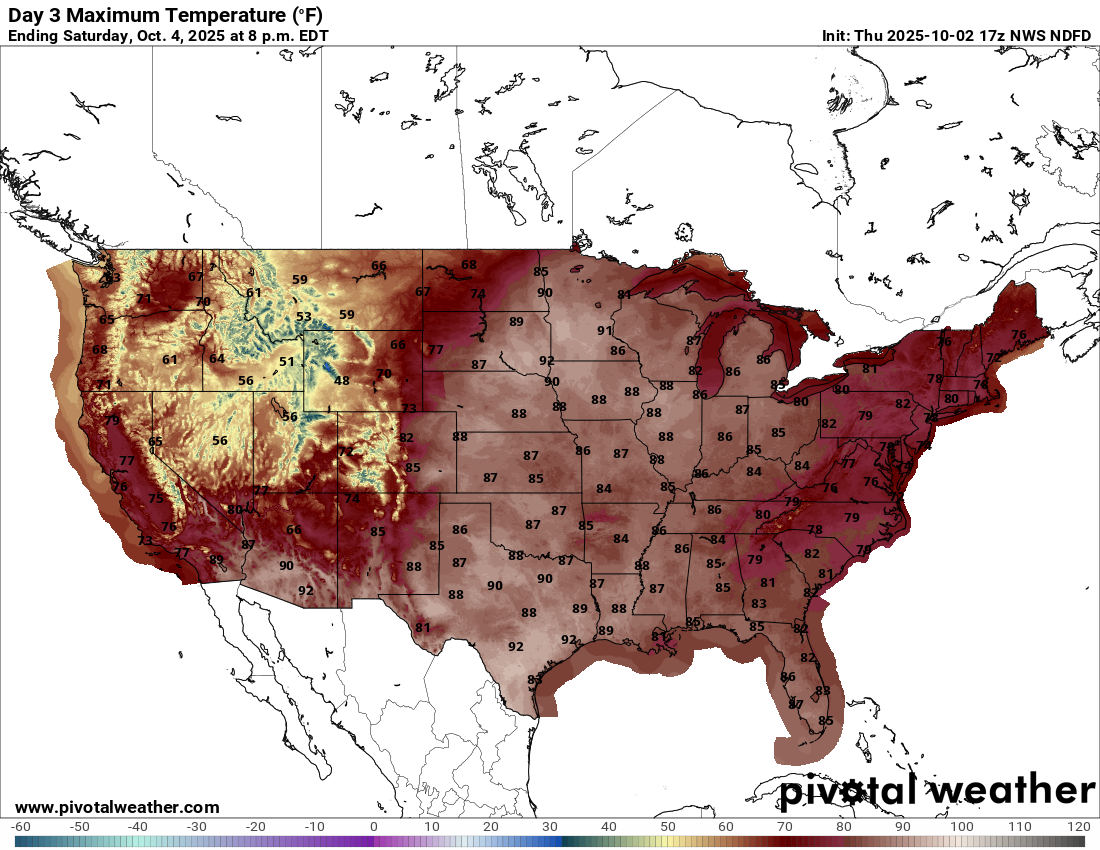 Fall heat wave puts Minneapolis, Fargo hotter than Miami, Phoenix ...