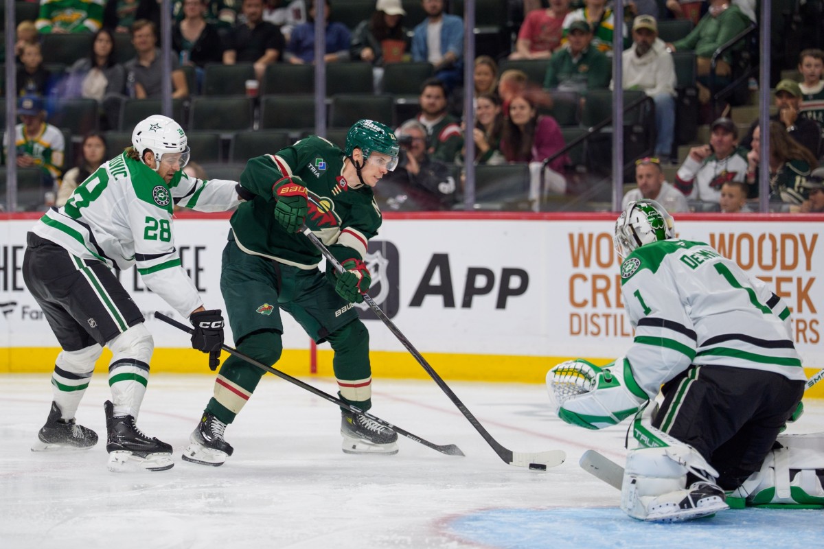 Wild sorting out opening night lines, defense pairs; Daemon Hunt ...