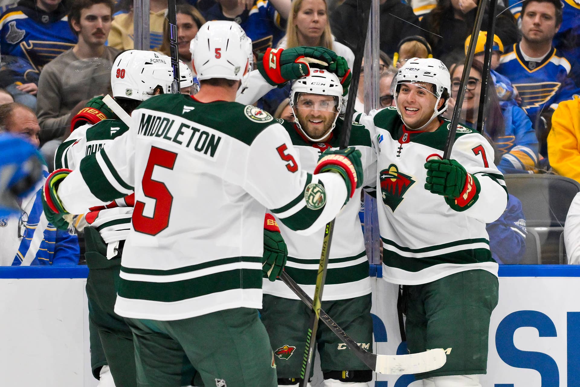 Wild blank Blues in season-opening win - Bring Me The News