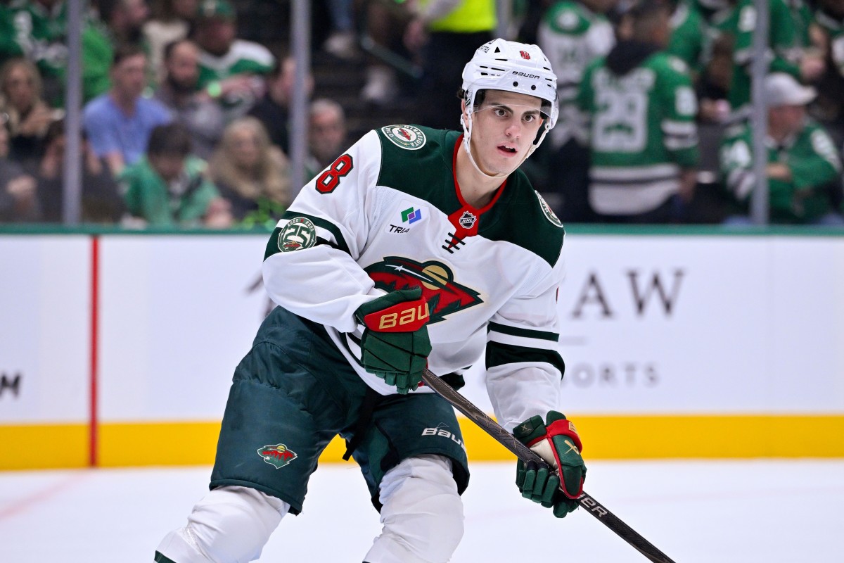 19-year-old Wild rookie Zeev Buium already looks like a ceiling raiser ...
