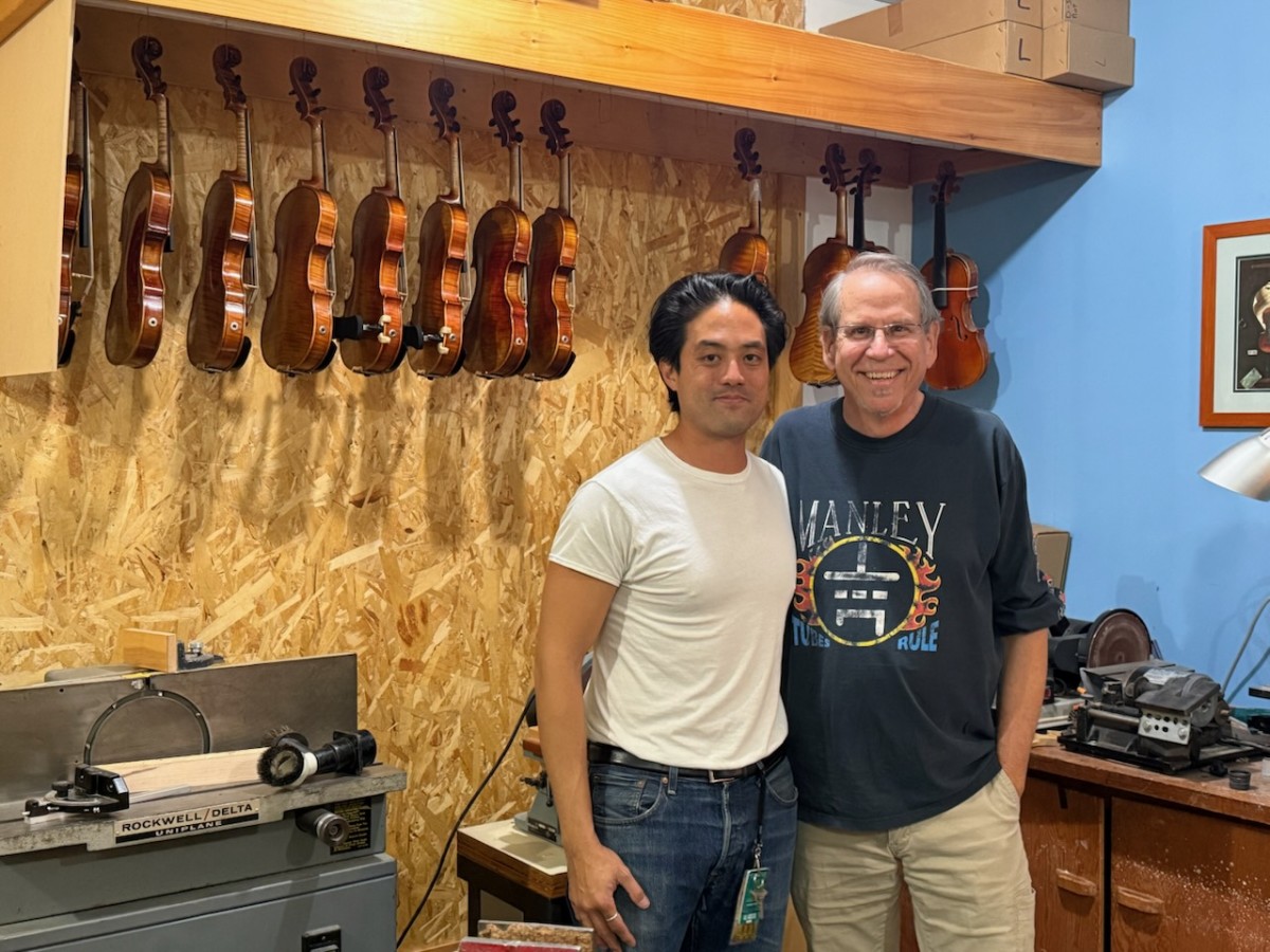 Twin Cities violin maker saves the day for David Byrne's bandleader ...