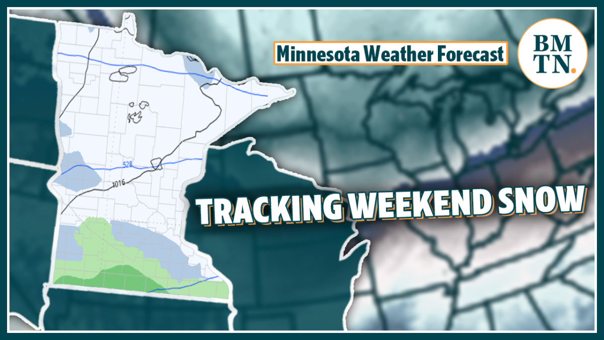 Tracking where snow could fall this weekend in Minnesota - Bring Me The News
