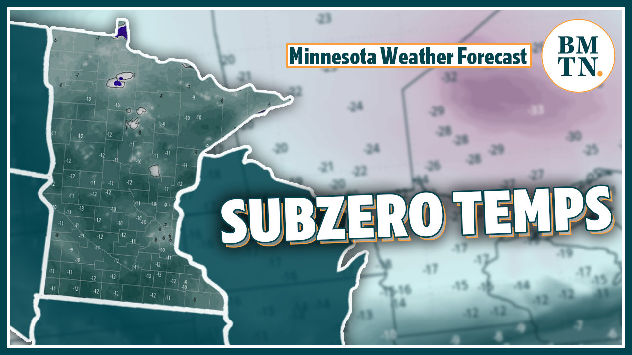Subzero temps statewide overnight, more snow ahead - Bring Me The News