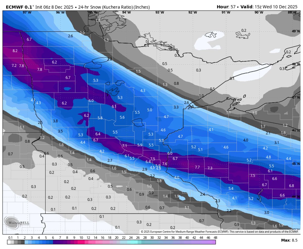 Tuesday storm could deliver a snow boom-or-bust across the Twin Cities ...