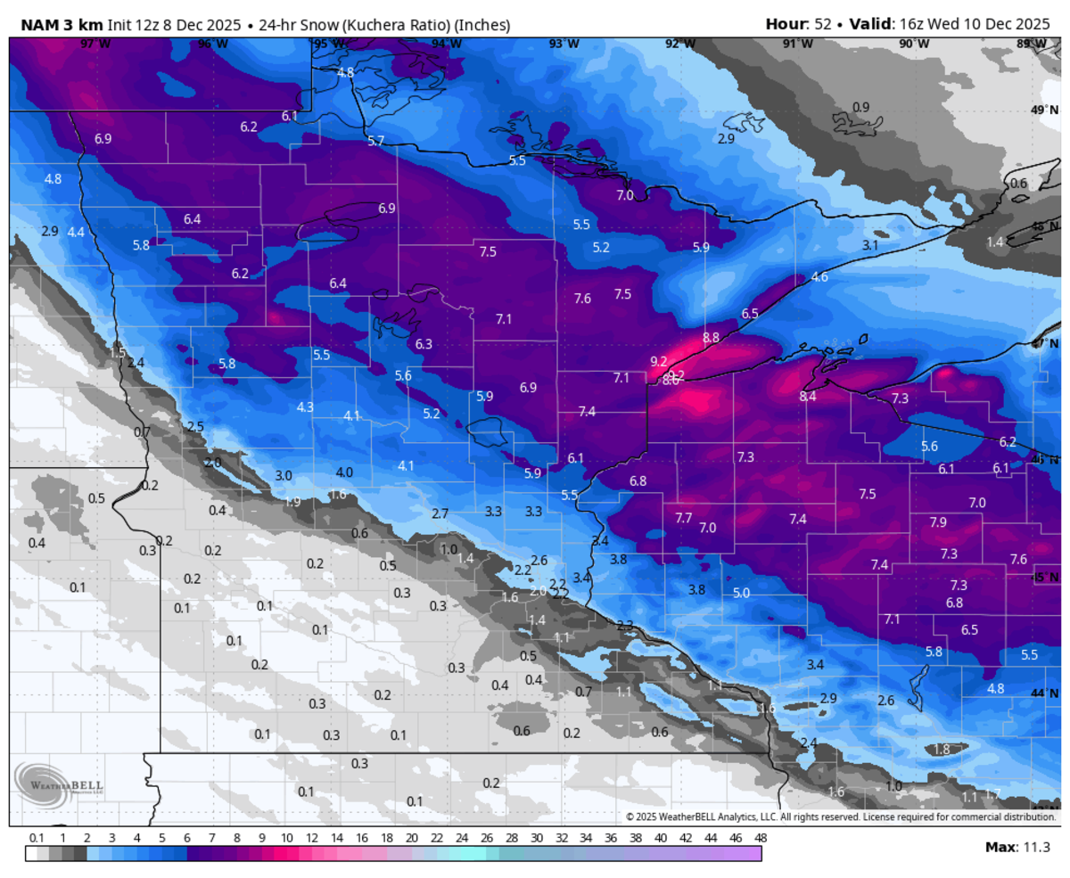 Tuesday storm could deliver a snow boom-or-bust across the Twin Cities ...