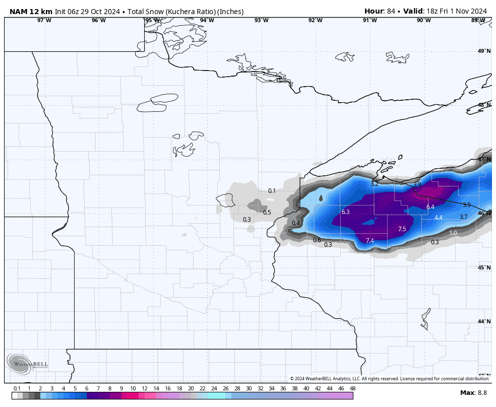 Halloween snow in Minnesota and a cold trick-or-treating forecast ...