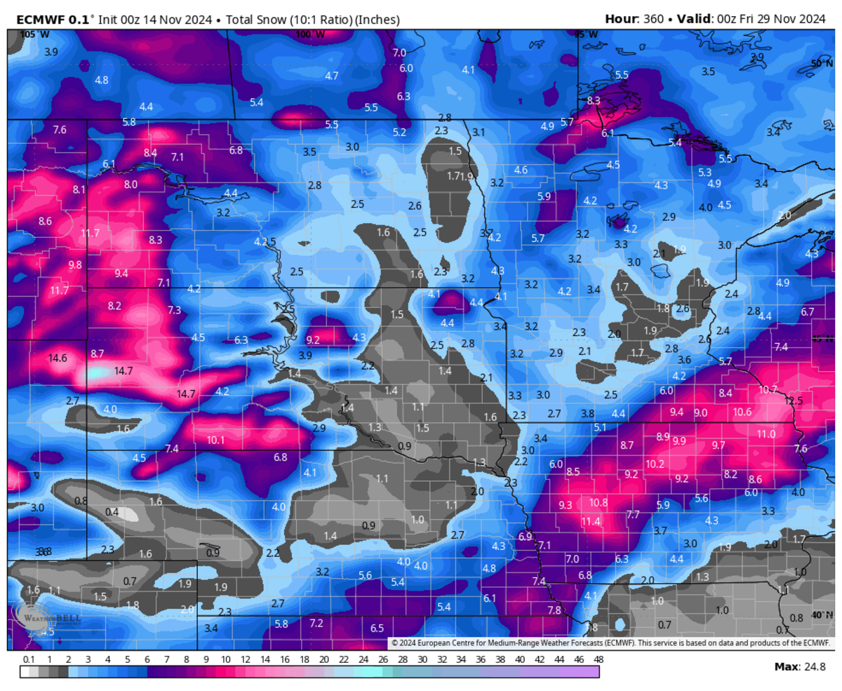Next week could bust but there are signals for snowstorm in or near ...