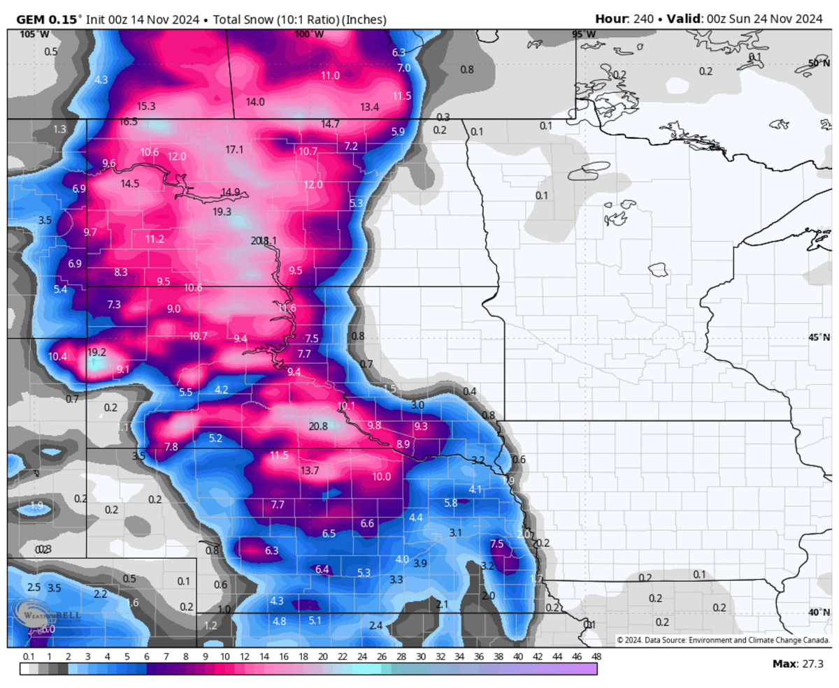 Next week could bust but there are signals for snowstorm in or near ...