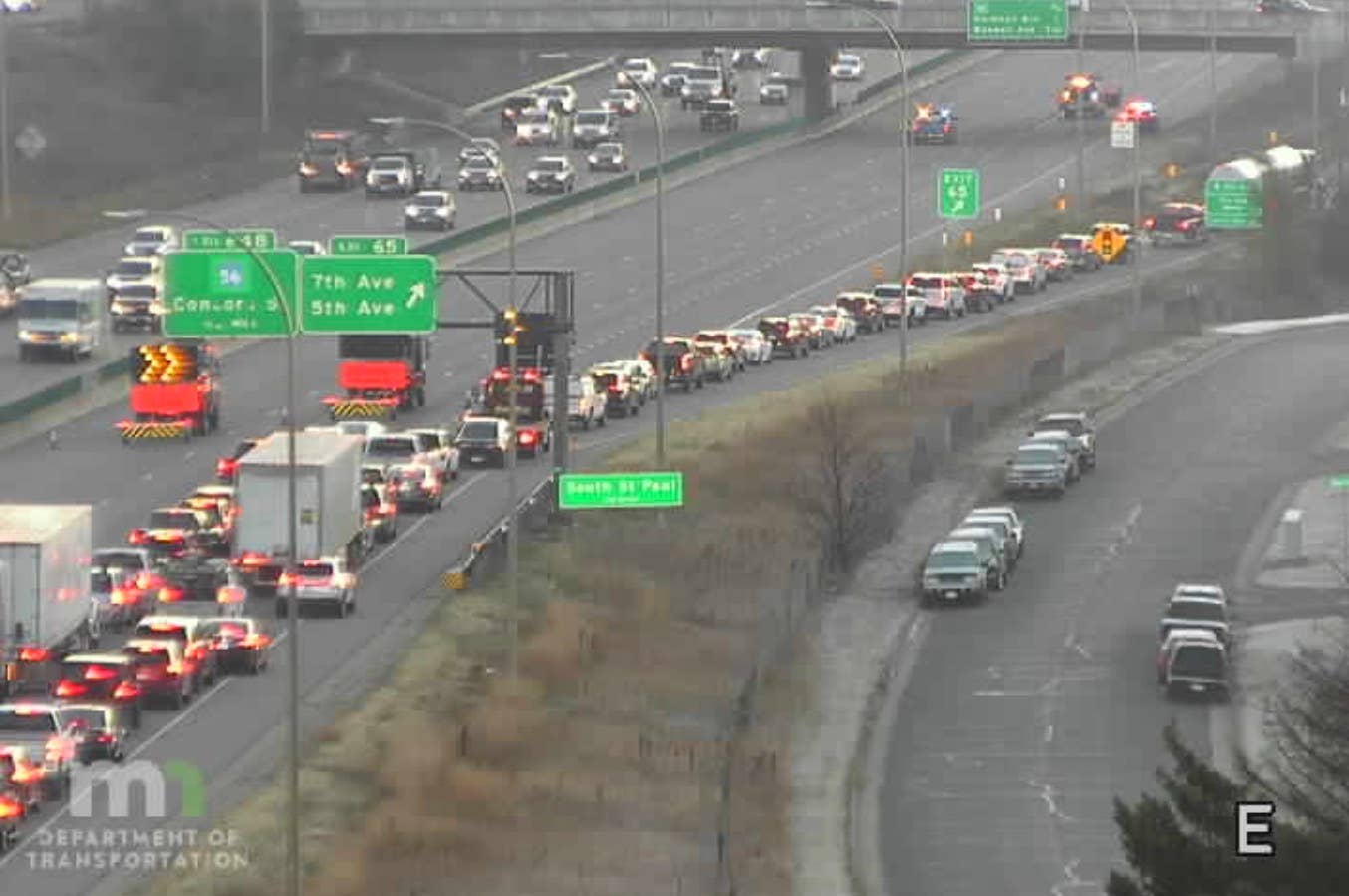 Driver killed in rear-end crash on I-494 fled traffic stop, police say ...