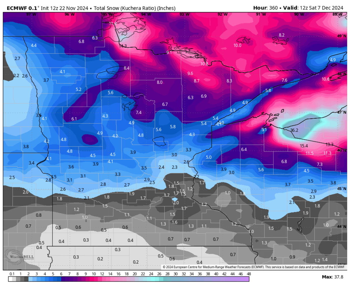 'Cold air outbreak' to start December; NOAA updates 3-month winter ...