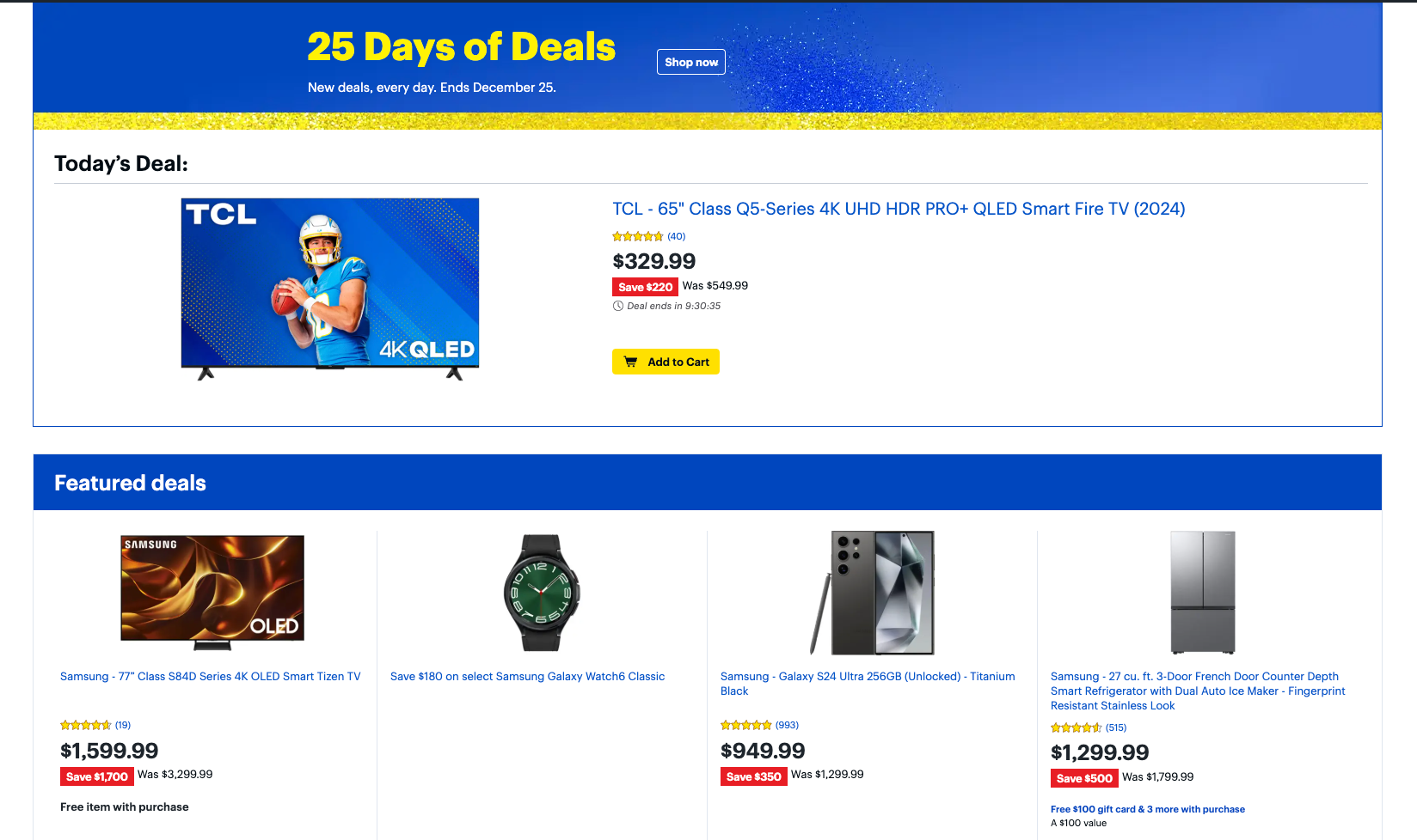 The best deals to shop right now at Best Buy during its 25 Days of ...