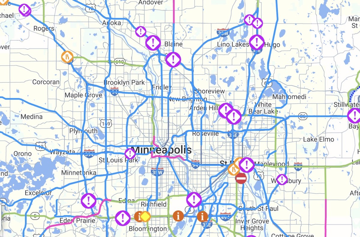 Dozens of crashes as freezing rain leaves glare ice on Minnesota roads ...