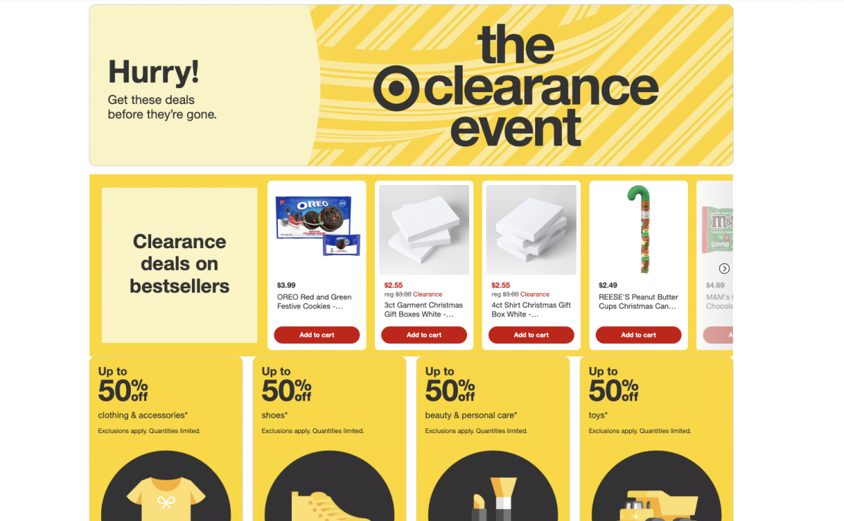 Target's holiday clearance sale starts today - Bring Me The News