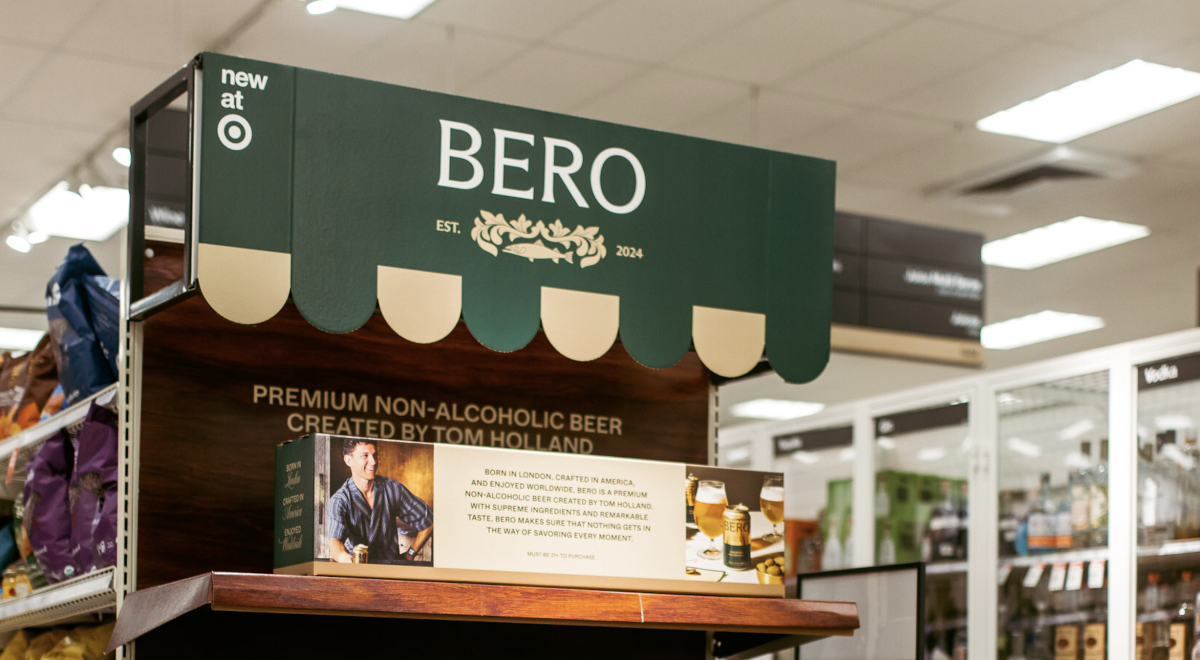 Tom Holland's NA beer brand lands at Target as retailer expands ...